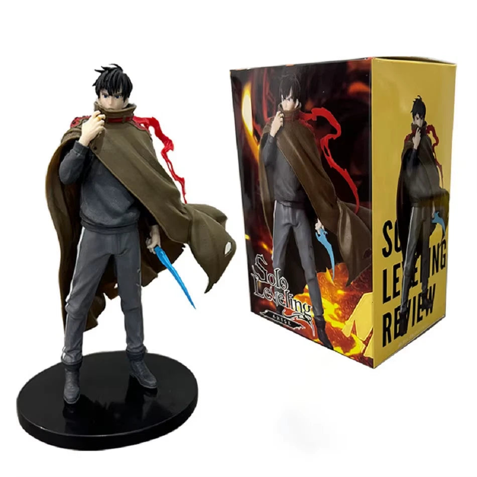 Sung Jinwoo Cloak Solo Leveling Best-Selling Anime Figure PVC 7.4" [Bo ...